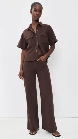 Madewell Airy Denim Wide-leg Jeans