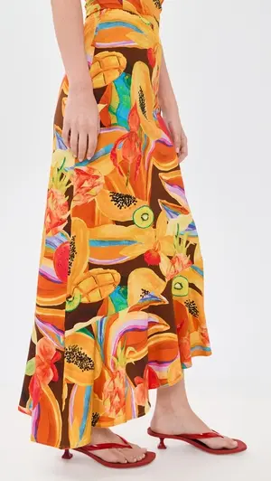 NEVER FULLY DRESSED Rio Asymmetric Skirt