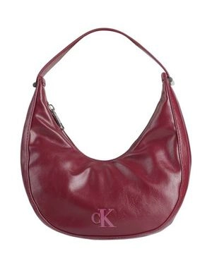 Calvin Klein Hobo Bag In Recycled Polyester And Polyurethane - Purple