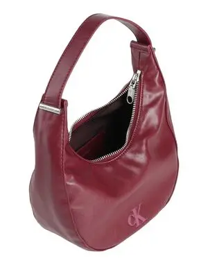 Calvin Klein Hobo Bag In Recycled Polyester And Polyurethane - Purple