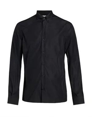 LIU •JO MAN Shirt Size Cotton - Black