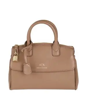 Armani Exchange Handbag Sand Polyester - Beige