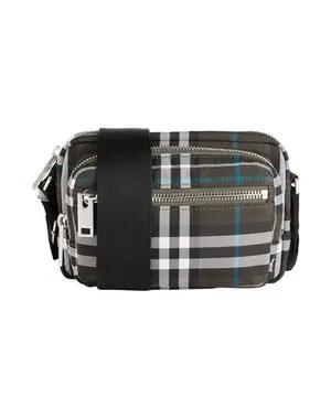 Burberry Cross-body Bag Textile Fibers - Black