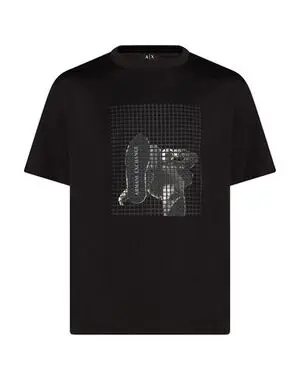 Armani Exchange T-shirt Size Cotton - Black