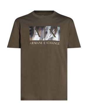 Armani Exchange T-shirt Size Cotton - Beige