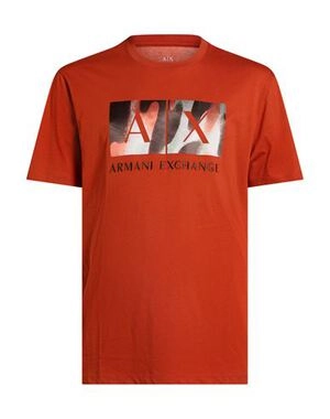 Armani Exchange T-shirt Size Cotton - Rust