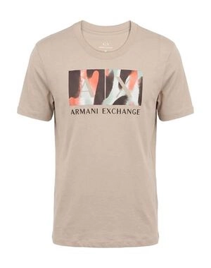 Armani Exchange T-shirt Size Cotton - Sand