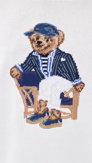 Polo Ralph Lauren Newport Bear Cotton Sweater