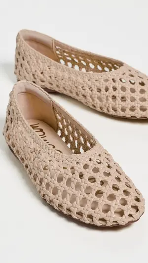 Sam Edelman Shira Woven Leather Flats