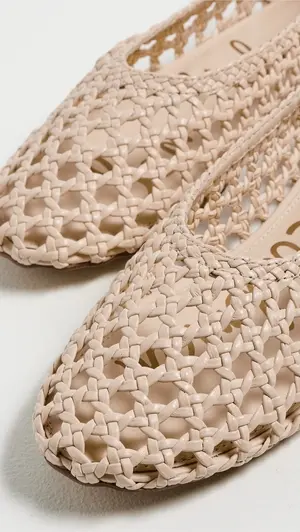 Sam Edelman Shira Woven Leather Flats