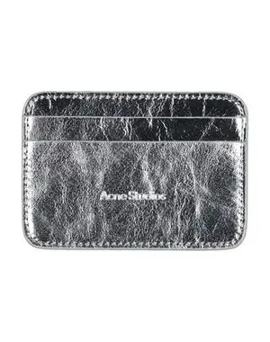 Acne Studios Cardholder Leather - Silver