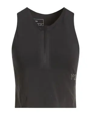 Y3 Top Size Recycled Polyester, Elastane - Black