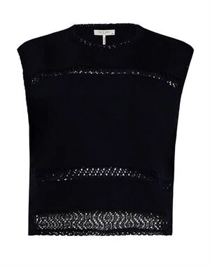 Rag & Bone Cotton Tank Top - Blue
