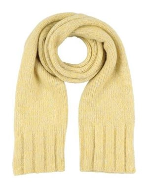 ANNA MOLINARI Scarf Wool, Metal Fiber, Polyamide - Yellow