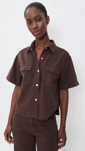 Madewell Airy Denim Utility-pocket Shirt