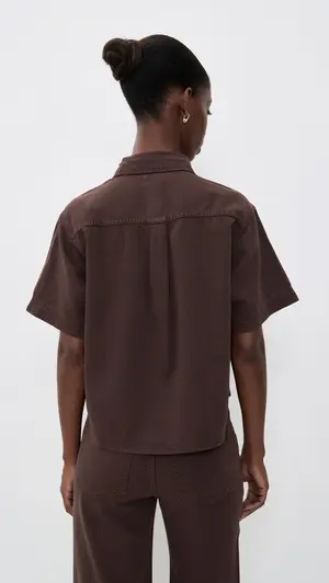 Madewell Airy Denim Utility-pocket Shirt