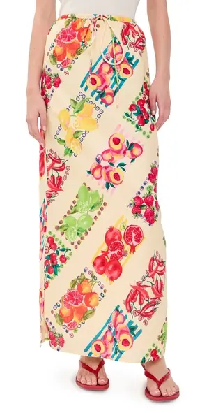 NEVER FULLY DRESSED Fruit Mabel Skirt - Cream