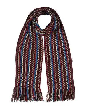 Missoni Scarf Burgundy Wool, Acrylic - Red