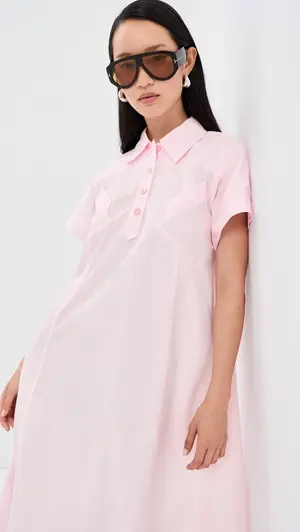 3.1 Phillip Lim Trapeze Midi Poplin Shirt Dress