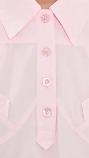 3.1 Phillip Lim Trapeze Midi Poplin Shirt Dress