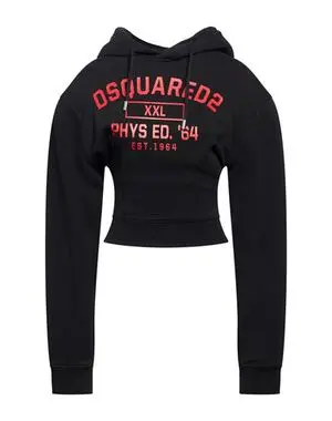 Dsquared2 Sweatshirt Size Cotton - Black