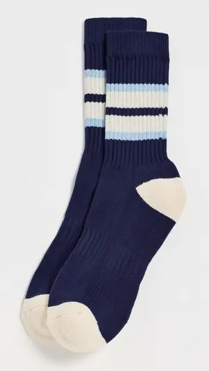 IVY ELLIS The Marvin Crew Socks