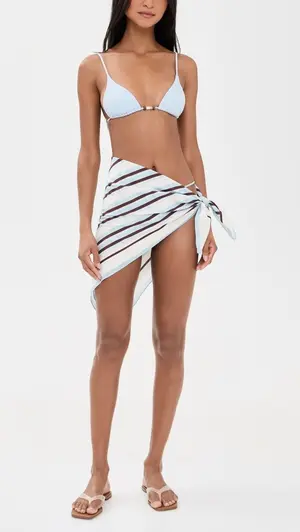 Onia Coverup Scarf Skirt