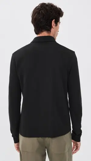 Lacoste Long Sleeve Original Cotton Pique Polo