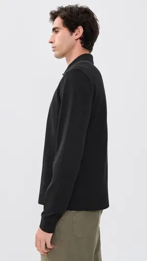 Lacoste Long Sleeve Original Cotton Pique Polo