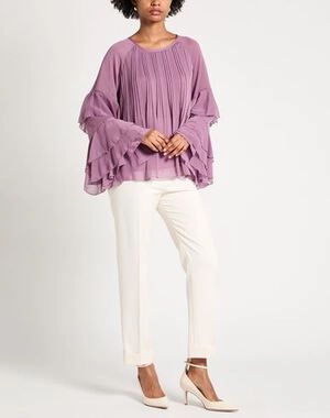 KAOS Long Sleeve Georgette Top