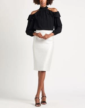 KAOS Ruched Crepe Top