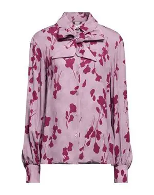 MANILA GRACE Shirt Lilac Size Viscose - Purple