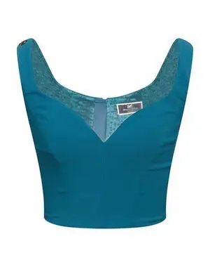 Elisabetta Franchi Top Lime Size Polyester, Elastane - Green