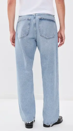AGOLDE Fusion Low Slung Tapered Fit Jeans - Force