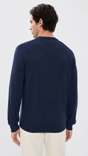 Lacoste Cotton Crew Neck Sweater