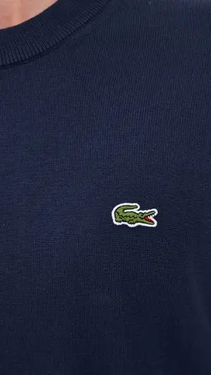 Lacoste Cotton Crew Neck Sweater