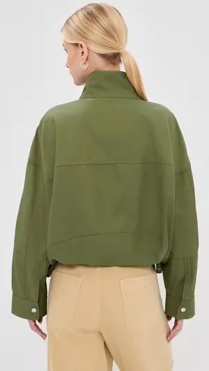 3.1 Phillip Lim Cropped Utility Balloon Jacket