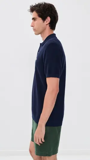 Lacoste Textured Cotton Sweater Polo