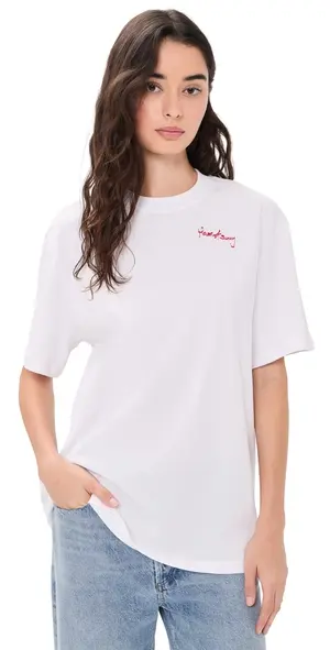 HOUSE OF SUNNY Sunny Side Up" Cotton T-shirt