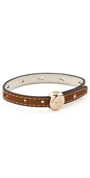 Tory Burch Romy Leather Bracelet