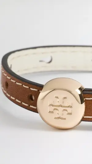 Tory Burch Romy Leather Bracelet