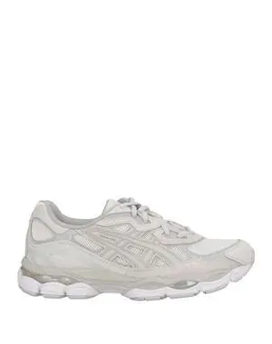 Asics Sneakers Light Size Leather, Textile Fibers - Grey