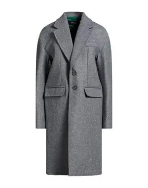 Dsquared2 Coat Size Virgin Wool, Polyamide - Grey