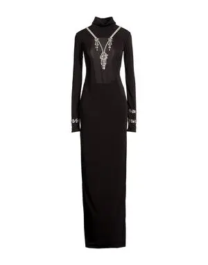 DES_PHEMMES Maxi Dress Size Polyester, Elastane