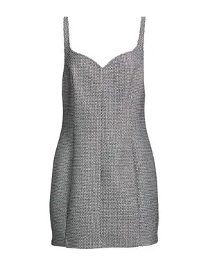 Elisabetta Franchi Bodycon Mini Dress In Jacquard With Sweetheart Neckline