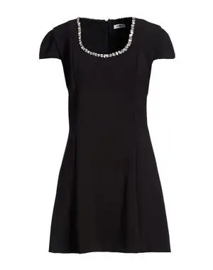 Sandro Mini Dress Size Polyester, Elastane - Black
