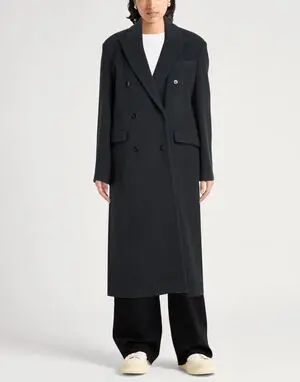 ALYSI Chocolat Coat Size Virgin Wool