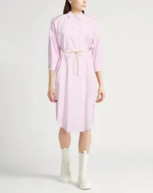 Peserico Midi Shirt Dress In Cotton And Polyester