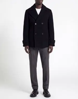Officine Générale Coat Midnight Size Virgin Wool, Polyamide
