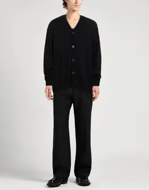 Armani Exchange Cardigan In Cotton, Acrylic, And Virgin Wool